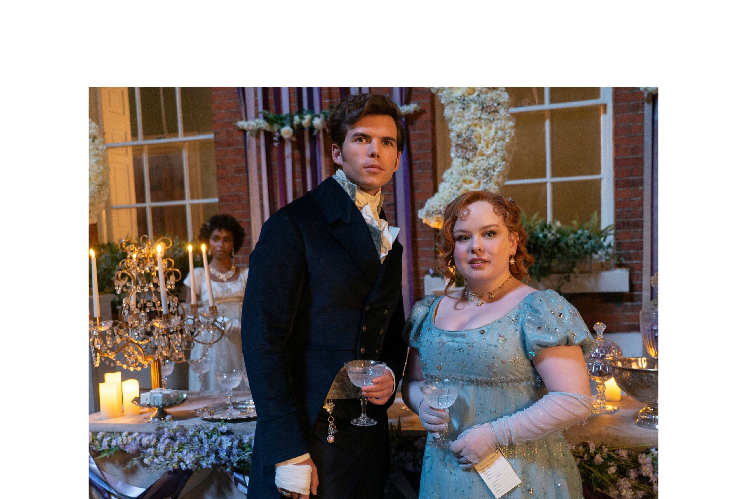 Bridgerton stars Nicola Coughlan & Luke Newton come to Galway for ...